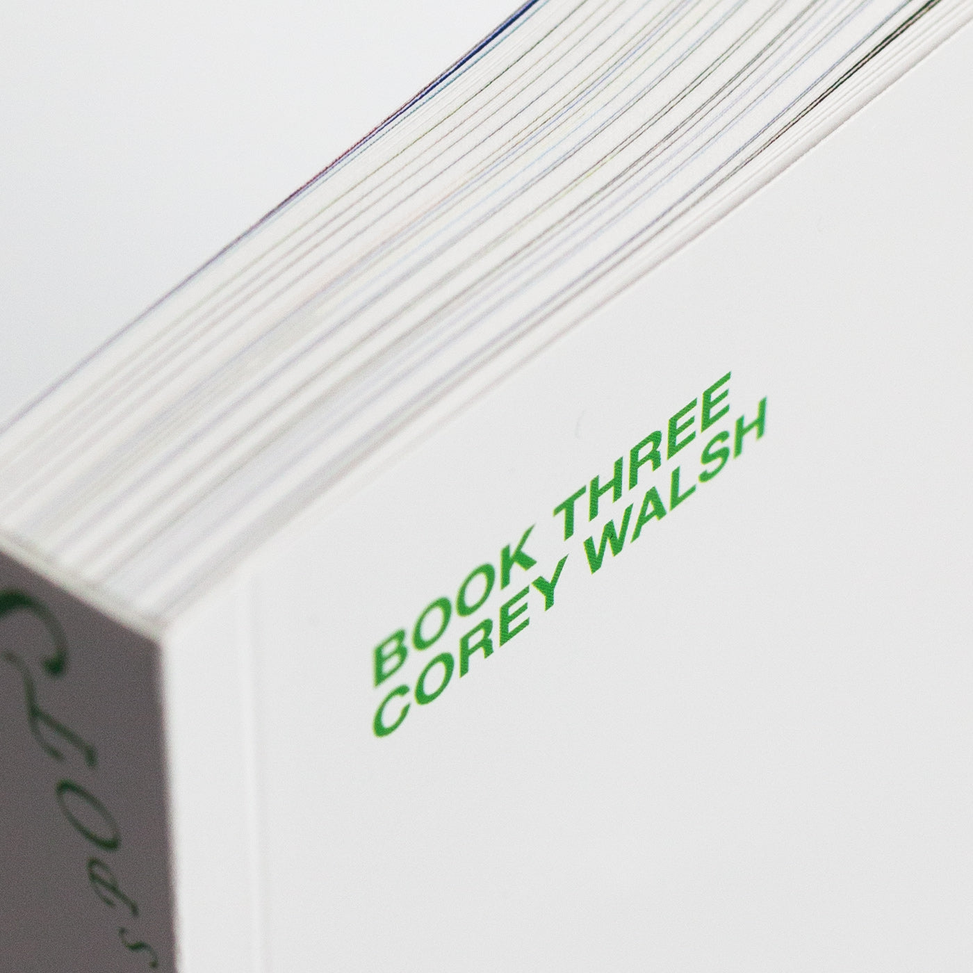 Spots 'Book Three': Corey Walsh • Silent Store