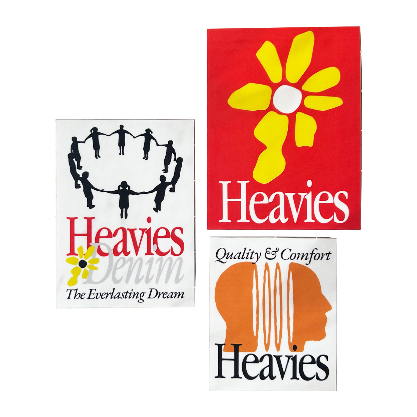 "Heavies" Sticker Pack 24 • Silent Store