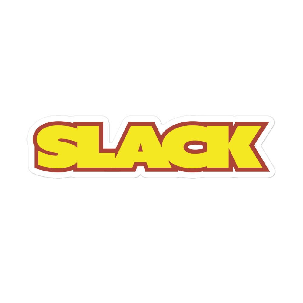 Slack Logo Sticker • Silent Store